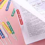 Jangslng 50Pcs Binding Buckle 2-hole Binder Clips Durable Easy-to-use ...