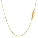 Diamond Cut 18kt Gold-Plated Box Chain, 20" - Walmart.com
