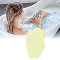 Unique Bargains Elephant Bath Sponge Body Scrubber 1 Pc Yellow ...
