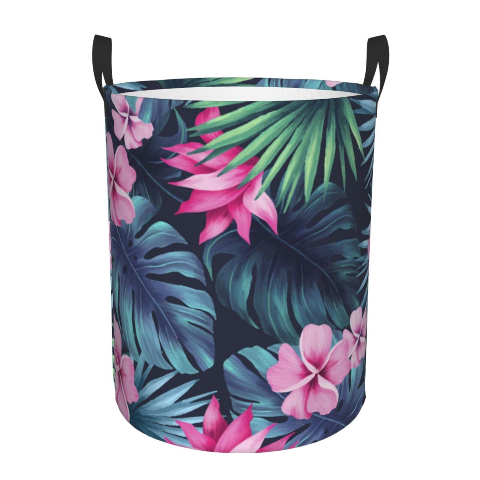 ZNDUO Round Laundry Basket, Waterproof Collapsible Laundry Baskets with ...