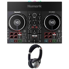 Numark Party Mix II DJ Controller with Built-In Light Show, Audio ...