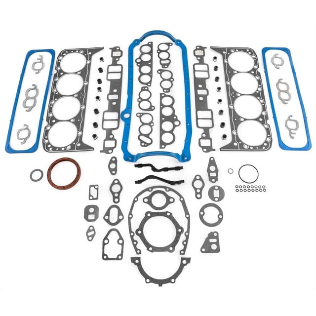 JEGS 210082 Gasket Kit 1987-1995 Small Block Chevy with Center-bolt ...