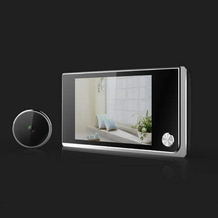 3.5'' Digital Video Hidden Peephole Doorbell Viewer Door Eye Camera ...
