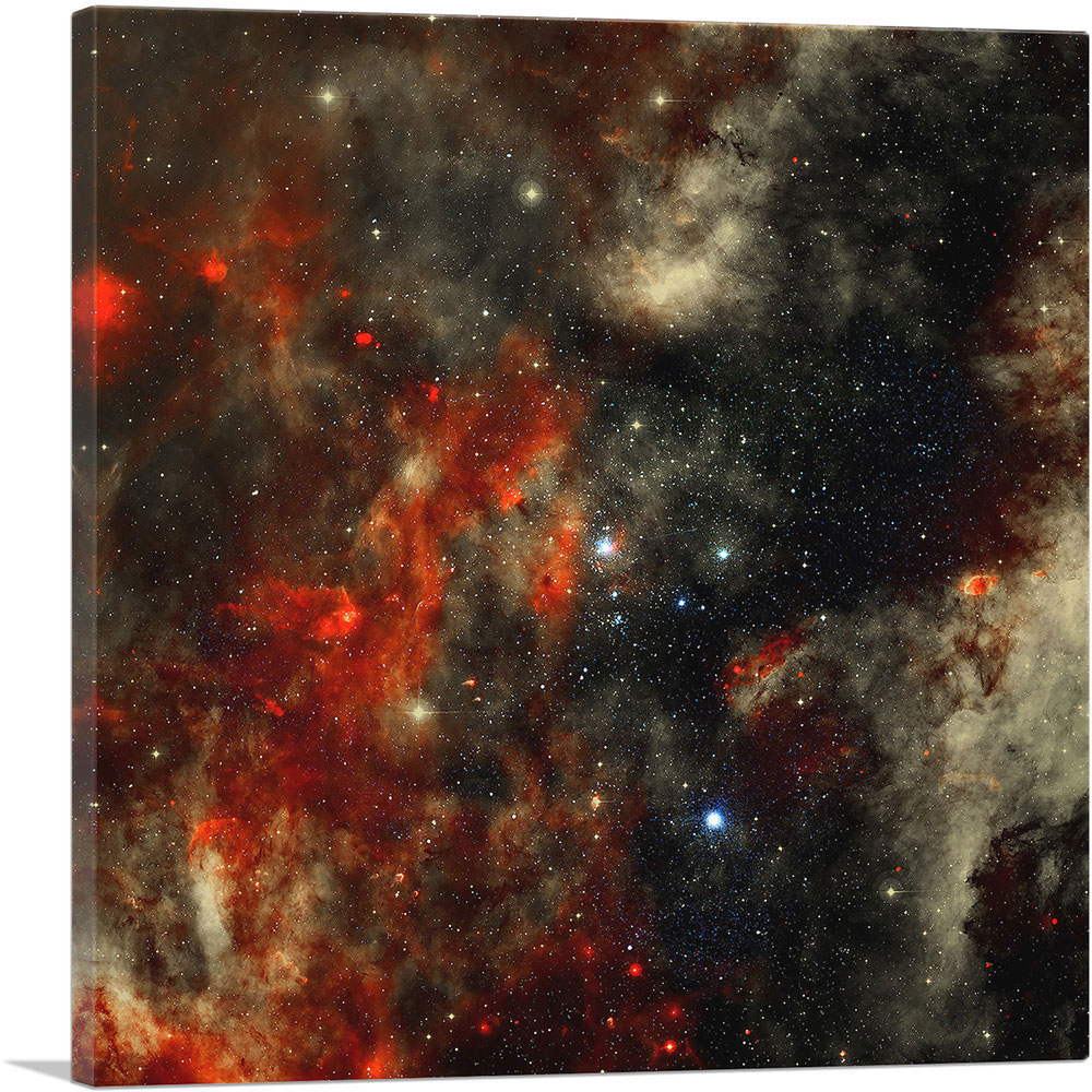 ARTCANVAS Cygnus OB2 Nebula Stellar Cradle Hubble Telescope Canvas Art ...