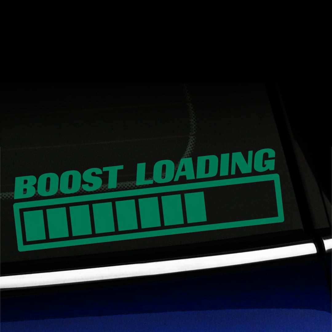 Boost Loading - Vinyl Decal - Choose Color - [GREEN] - Walmart.com