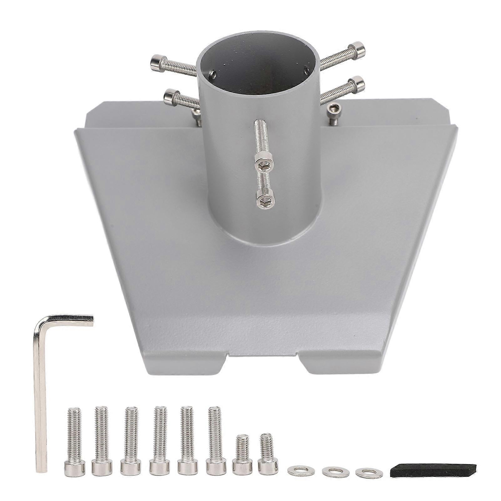 Stainless Steel Satellite Dish Tube Adapter Pole Mount Plate for ...