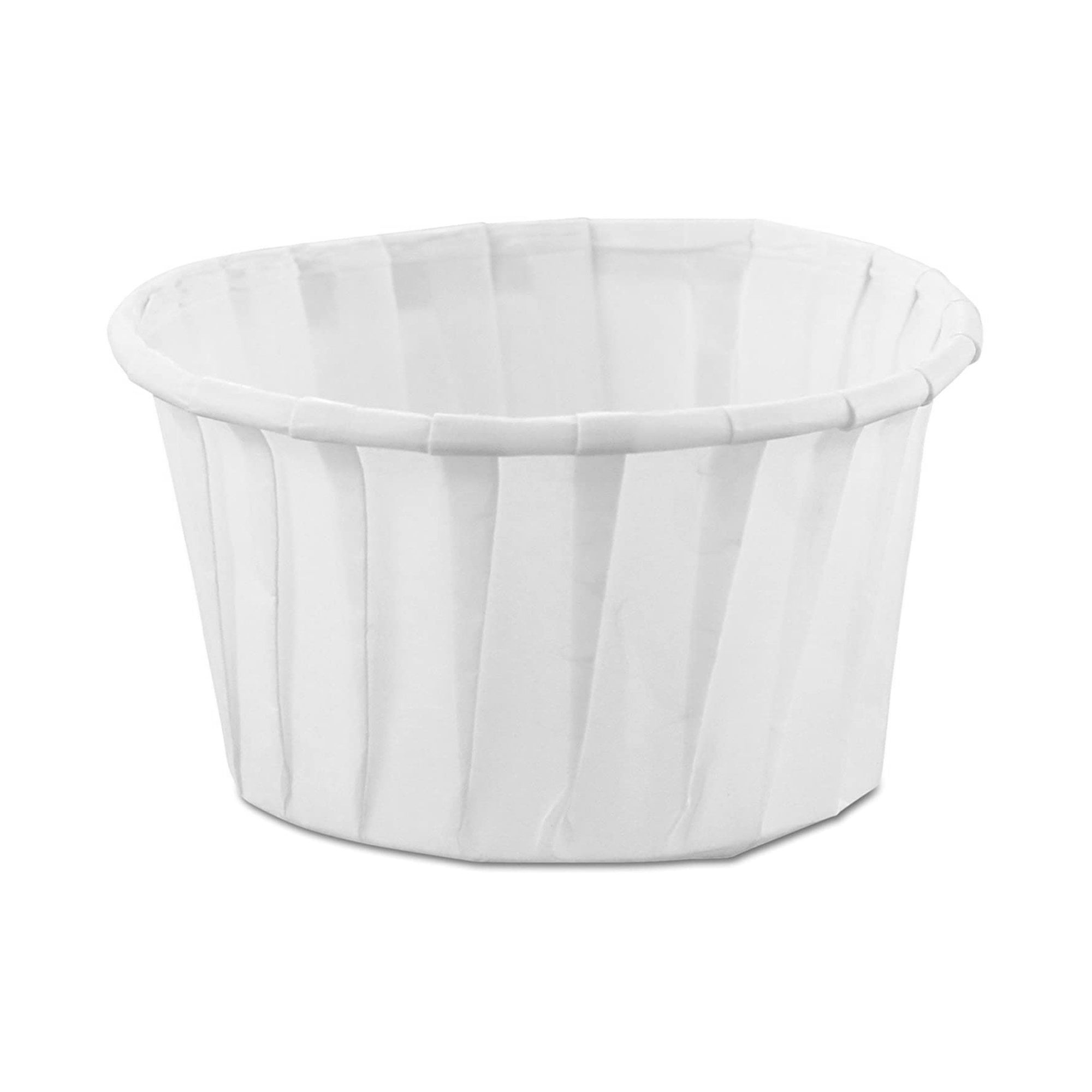 Solo Disposable Souffle Cup White Paper 4 oz. 5000 Ct 400-2050 ...