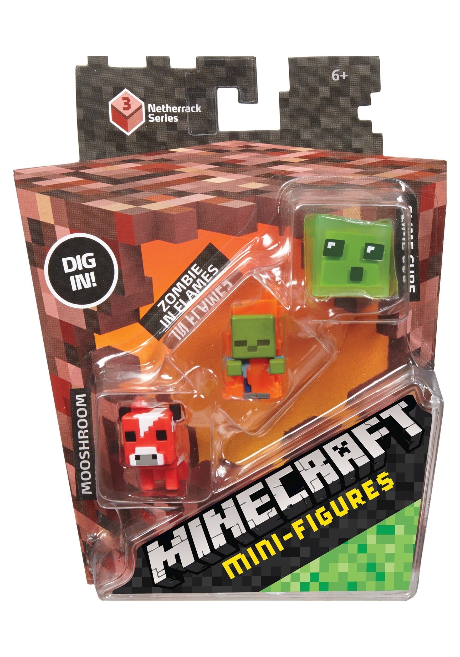 Mattel Minecraft Mini 3-pk Asrt - Walmart.com
