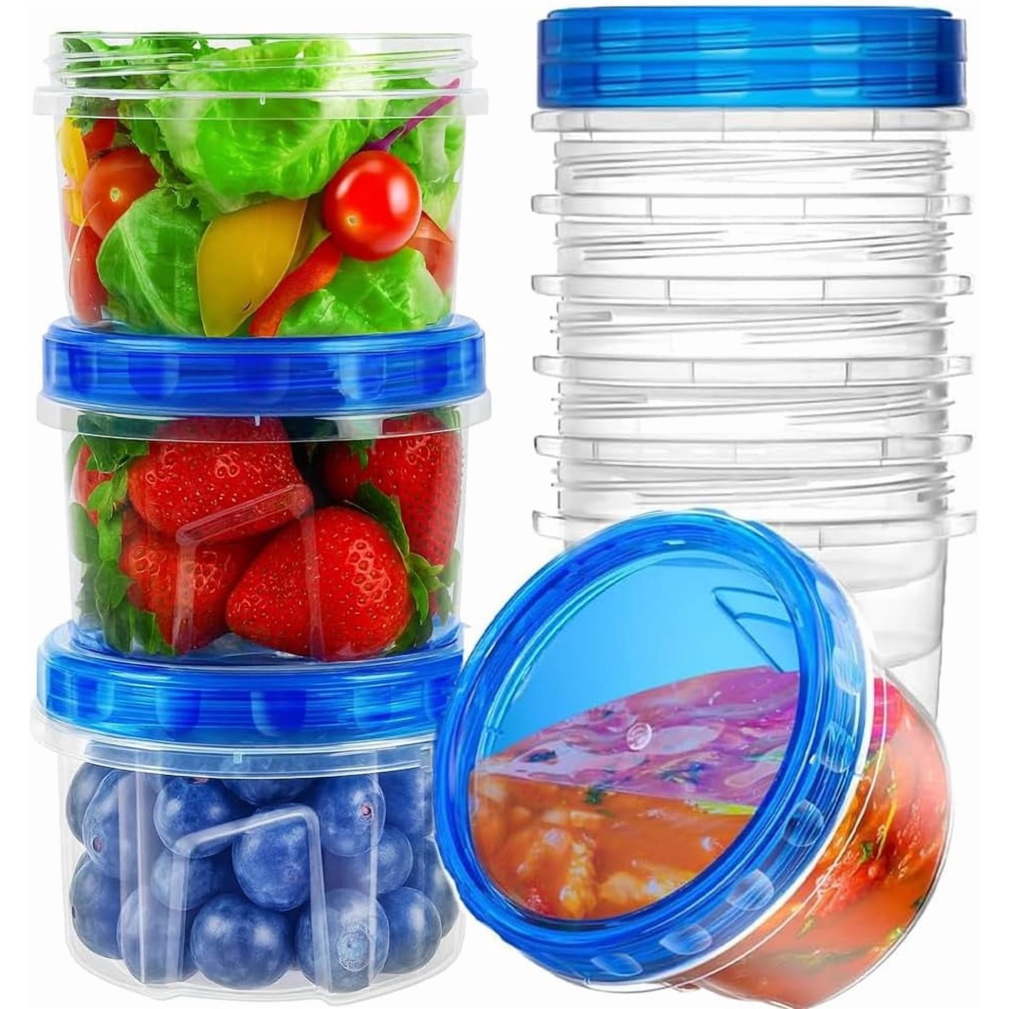 Click here for Biwat-10 Pack 16 Oz Plastic Food Deli Containers W... prices