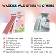 Waxkiss Gentle Version 70 Count Wax Strips for Hair Removal, At Home ...