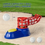 Doloowee Toddler Tee Ball Set, Foam Bat and 10 Balls, Height Adjustable ...