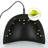36W UV LED Nail Polish Dryer, Pro Acrylic Gel Curing Lamp with Manicure ...