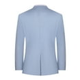 P&L Mens Blazer Classic Fit Sport Coat Two Buttons Lightweight Suit ...