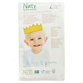 Naty by Nature Babycare Eco-Friendly Premium Disposable Diapers for ...
