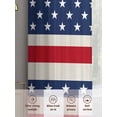 4th of July Sheer Curtains for Living Room Bedroom Independent Day ...