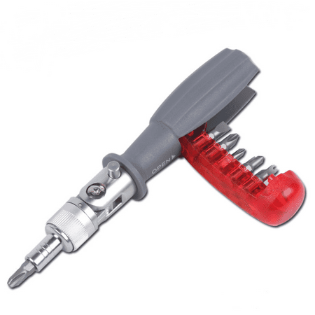 11 in 1 Screwdriver, Magnetic Ratchet Screwdriver Kit with 10 ...