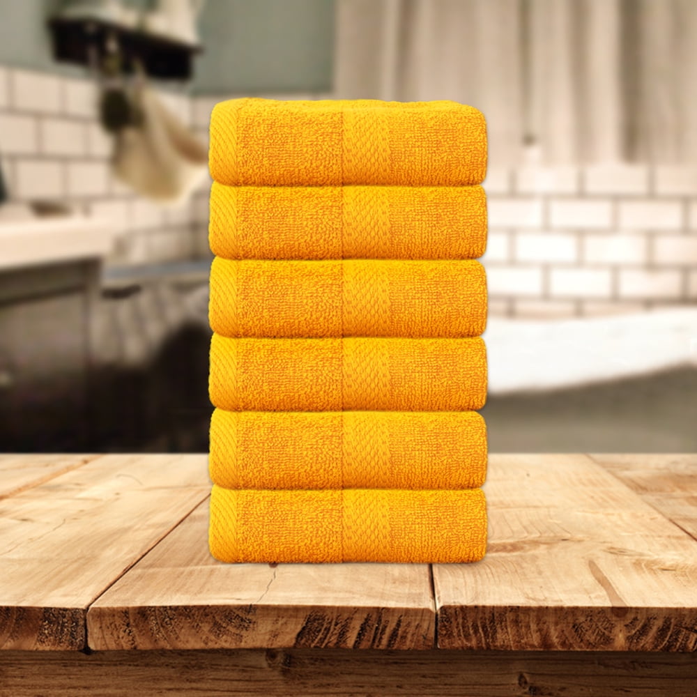 Hurbane Home Highly Absorbent Durable Quality 6 Towel Set Super Soft
