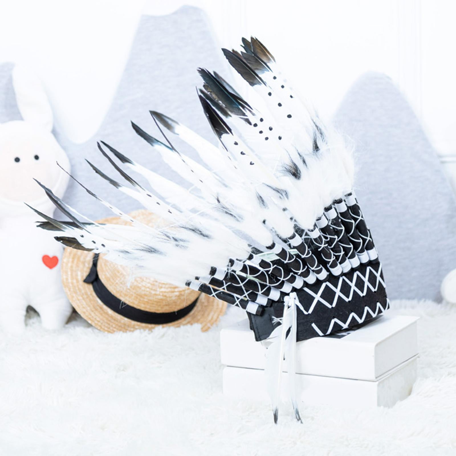 Tocado indio Macarena de plumas para carnaval negro | Walmart en línea