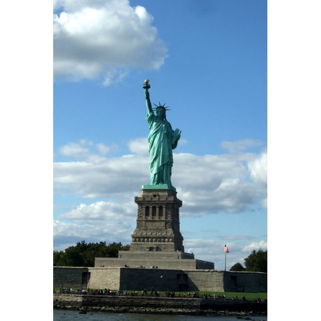 Statue Of Liberty Movie Poster New York 24x36 Art Poster 24x36 Square ...