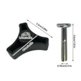 Triangle Handle Knob Screw Nut Fit For Machine/ Mower & Other Mower1pc ...