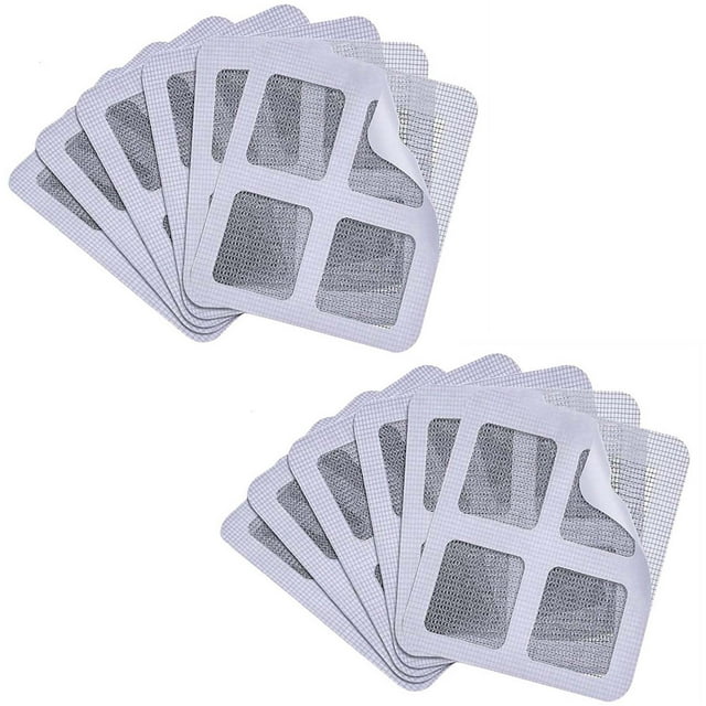 Window Screen Repair Patches Big, Screen Door Repair Kit，Self-Adhesive ...