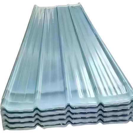 Corrugated Clear Roofing Sheets, Plastic Roof Panels, Polycarbonate ...