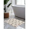 Abstract Sharks Soft Diatomaceous Earth Mat, Vintage Brown Fish Simple ...