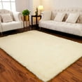 Noahas Luxury Super Soft Shaggy Plush Area Rug for Bedroom, Living Room ...