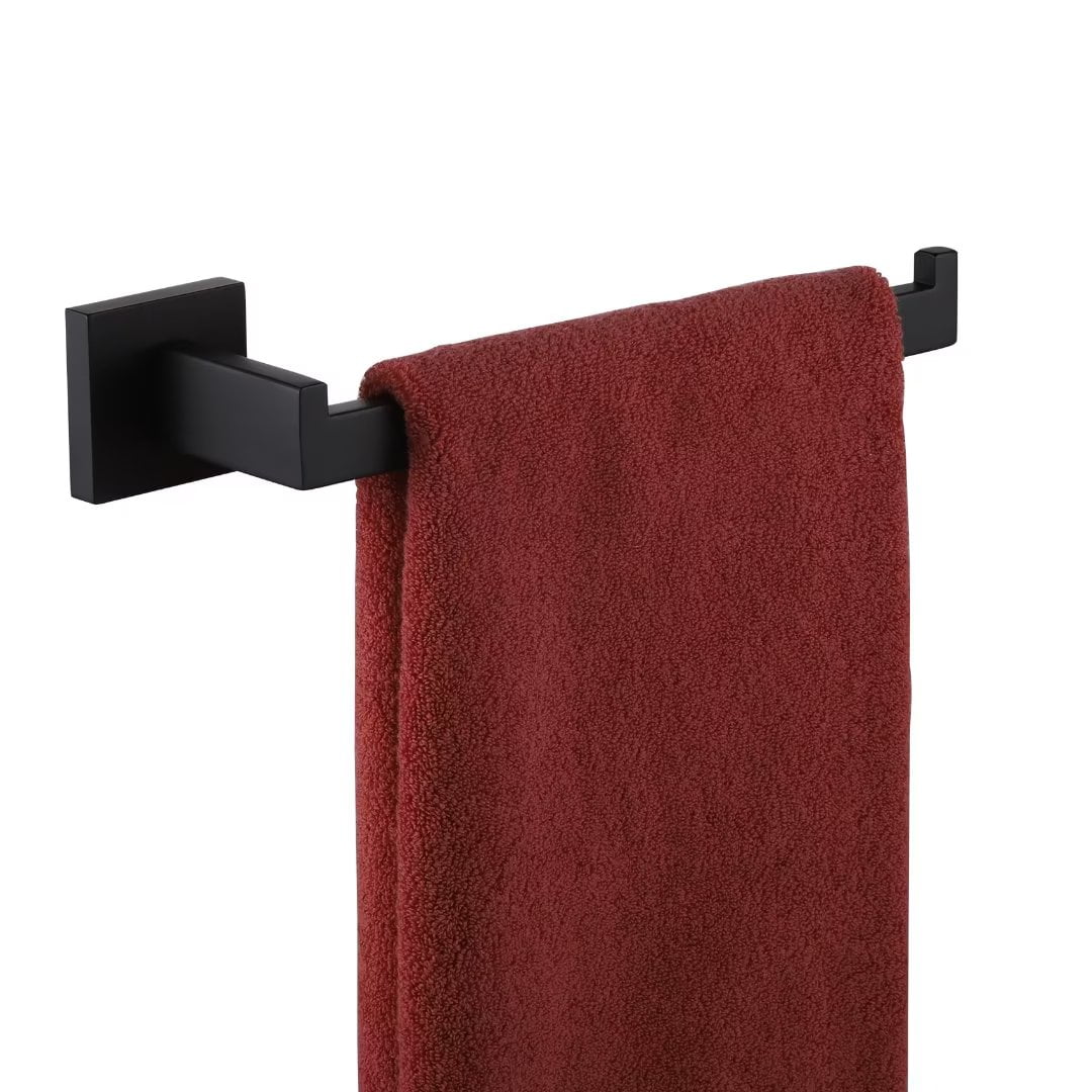KOKOSIRI Black Towel Ring Hand Towel Racks Rods Bathroom Towel Rails ...