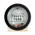 Mainstays 8.25" Travel Fund Bank, Black - Walmart.com