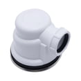 Zonest Shower Tray Waste Drain Trap Low Profiles Shower Waste Trap Side ...