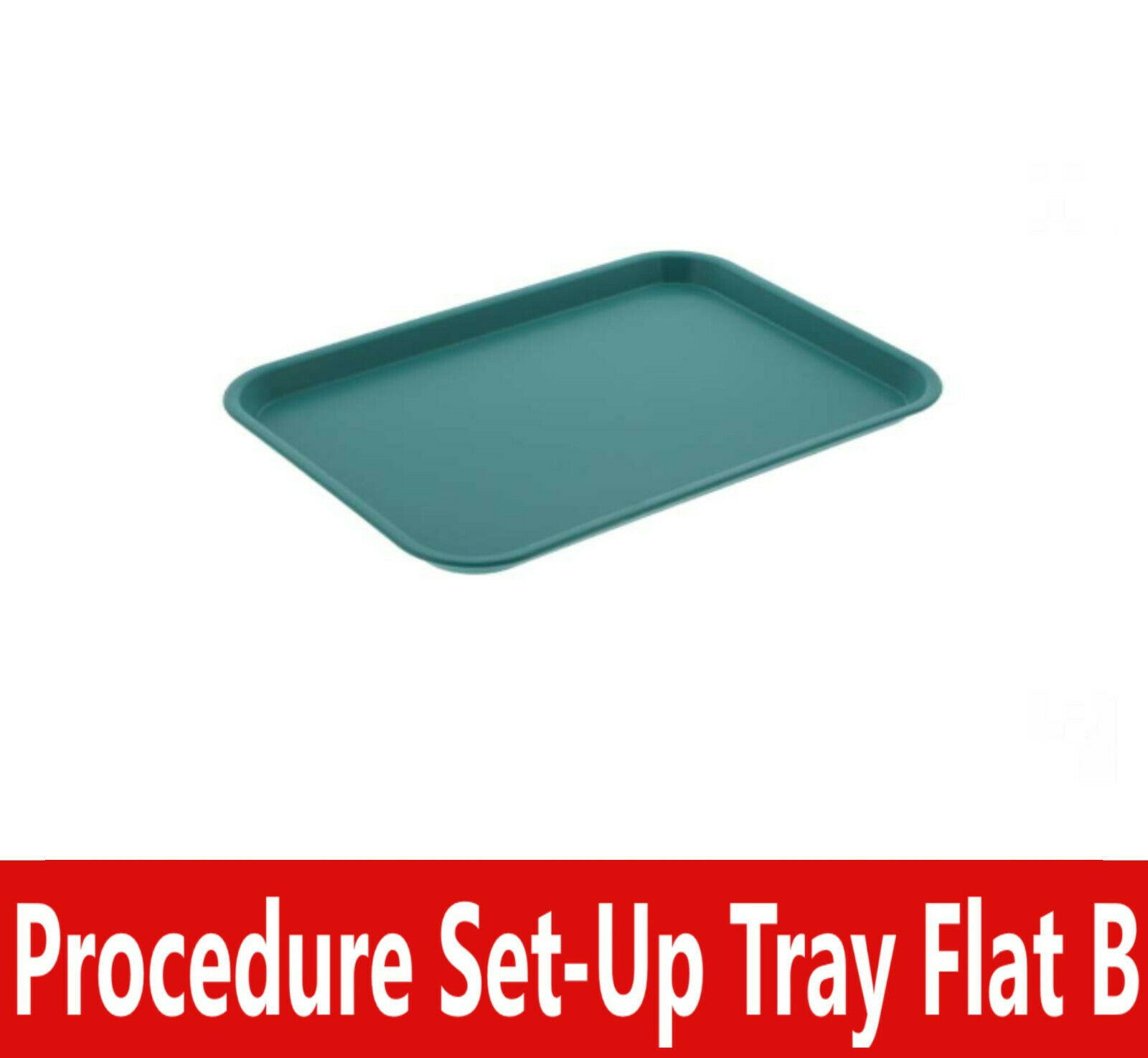 4/Pcs Dental Trays Flat B (Ritter) 13½" x 9⅝" x ⅞", Autoclavable ...