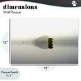 Stupell Industries Misty Lake Reflection Wall Plaque Art, design by ...