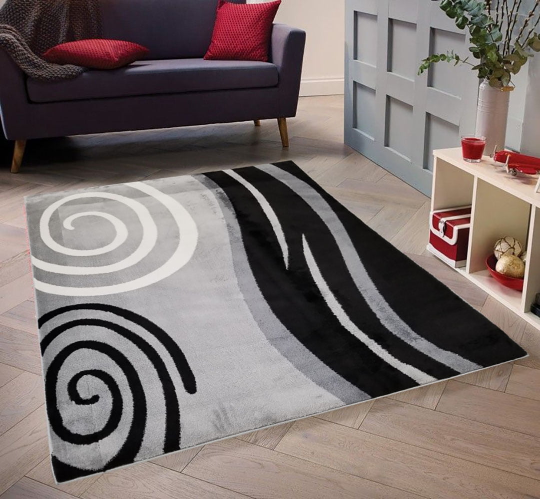 Homedora Design Rectangular Area Rug for Living Room,045 Geometric 2 ...
