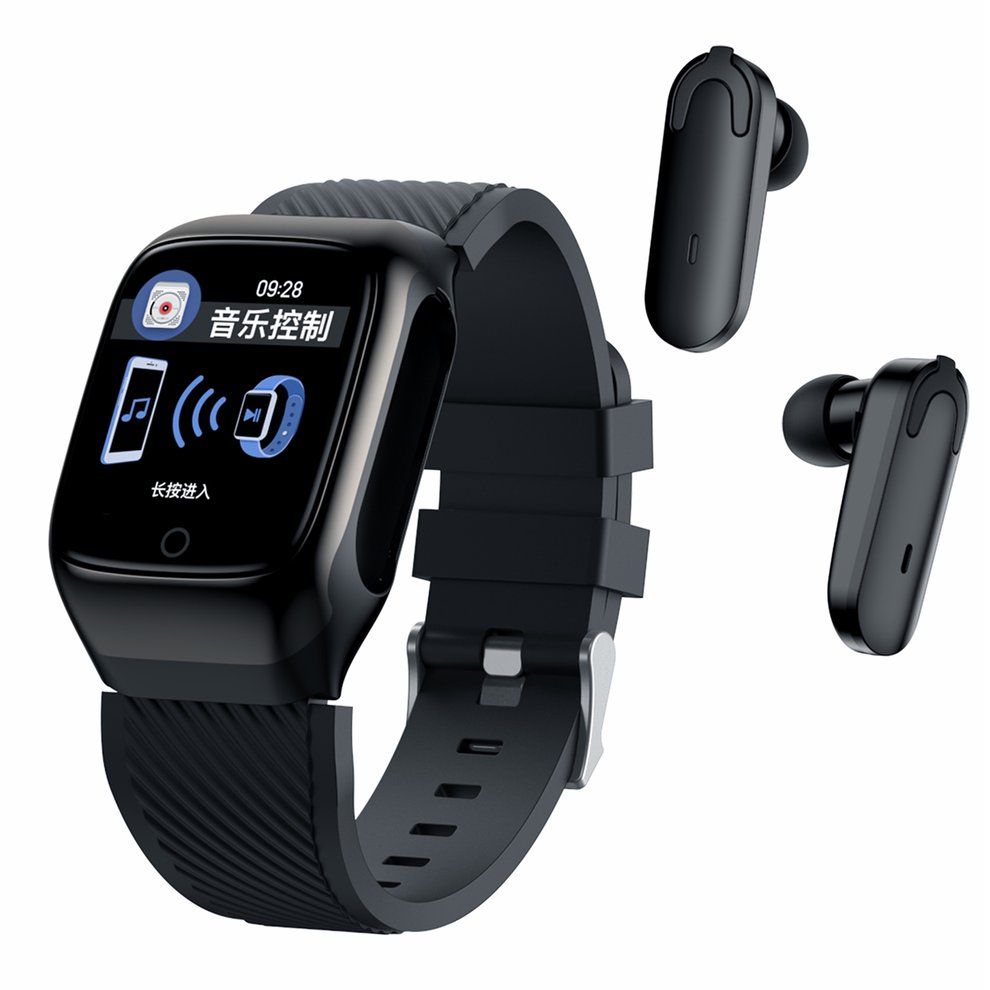 S300 Smart Watch Men Earbuds With Earphones Music Sports For Exercise ...