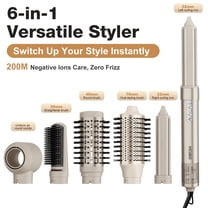 5 in 1 Hair Dryer Brush Set – Ionic Air Styler, Blow Dryer, Curling ...