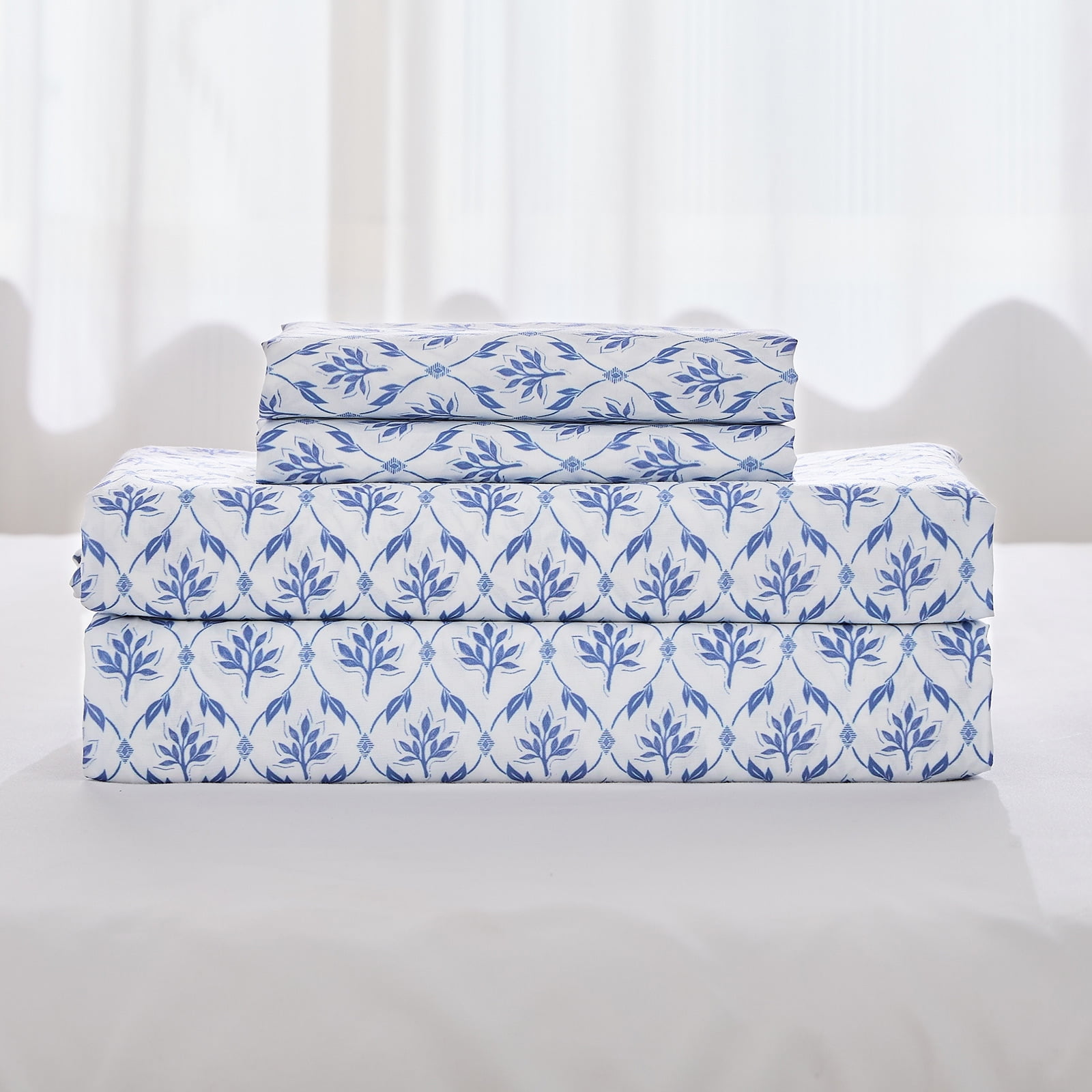 Gogreen 4PC Deep Pocket Full Sheet Set Fit 14