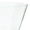 1 Count, 10 IN Clear Tapered Plastic Bowl, by Way To Celebrate ...