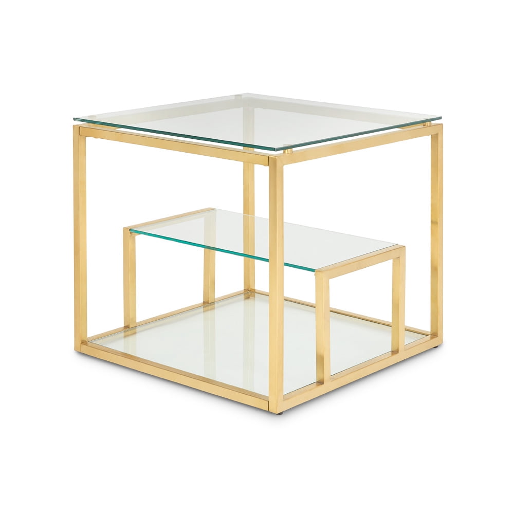 Uptown Club GM1966 Gael Collection Modern Rectangular End Table With ...