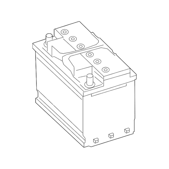 Mercedes Auxiliary Battery