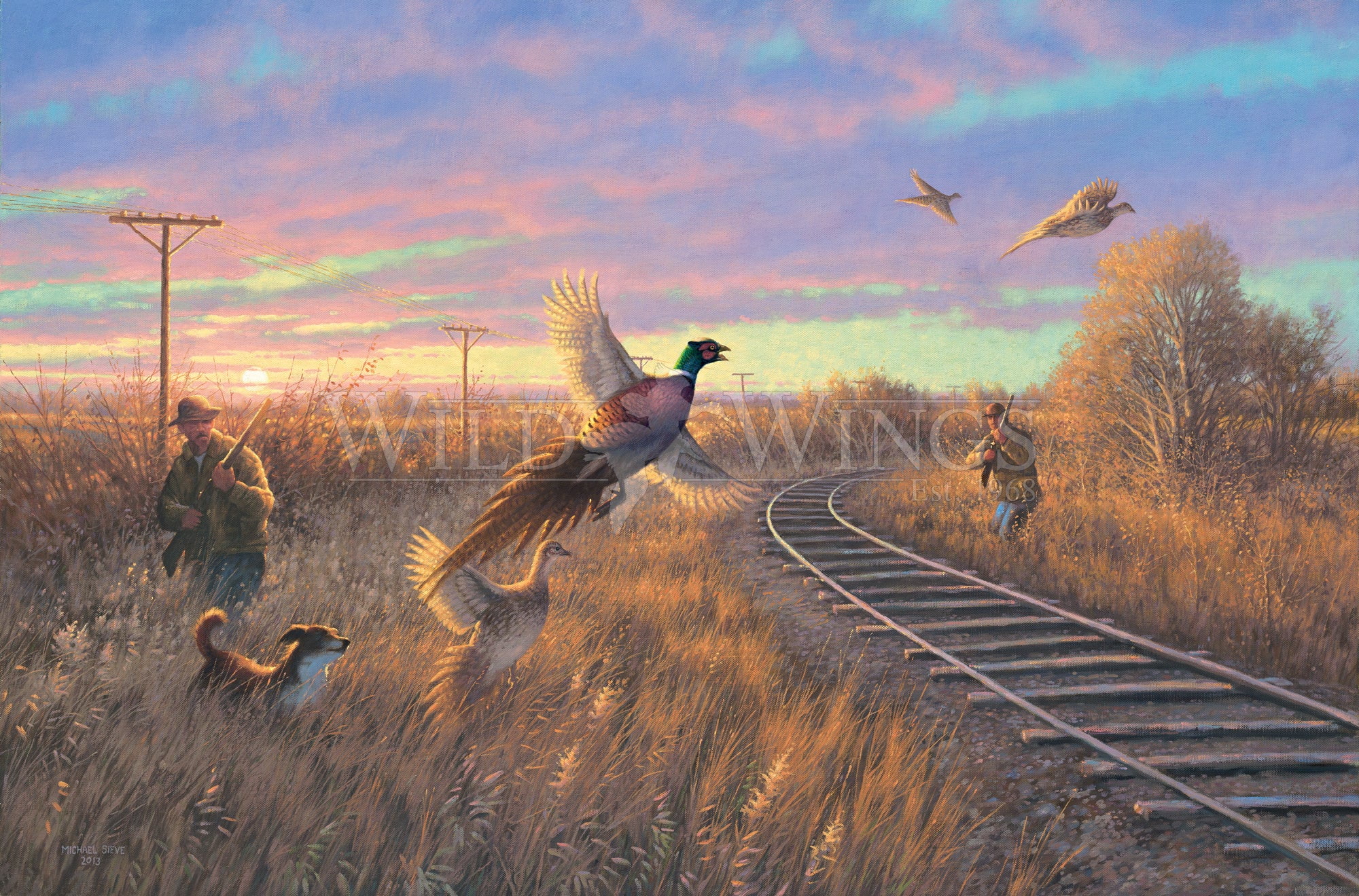 Pheasant Hunting Paintings