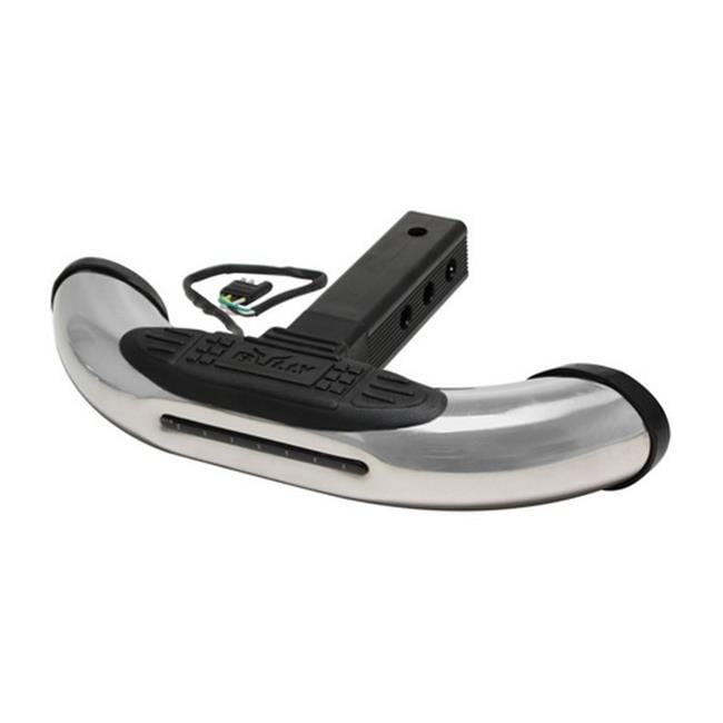 2 In 1 Bully Hitch Mounted Step With LED Brake Light - Walmart.com
