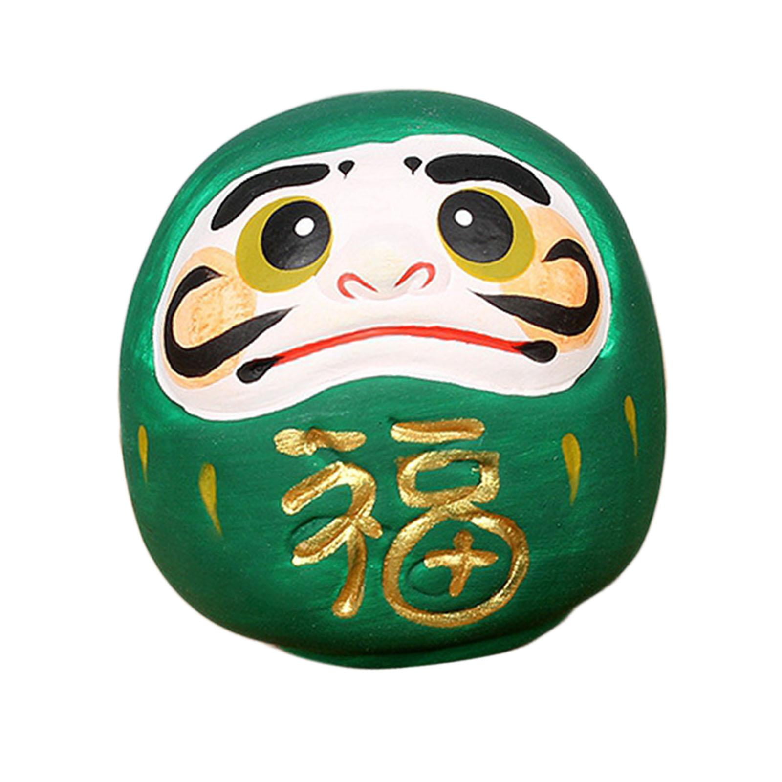 Japanese Traditional Style Daruma Doll, Interior Ornament Creative Craft Collectible Art ...