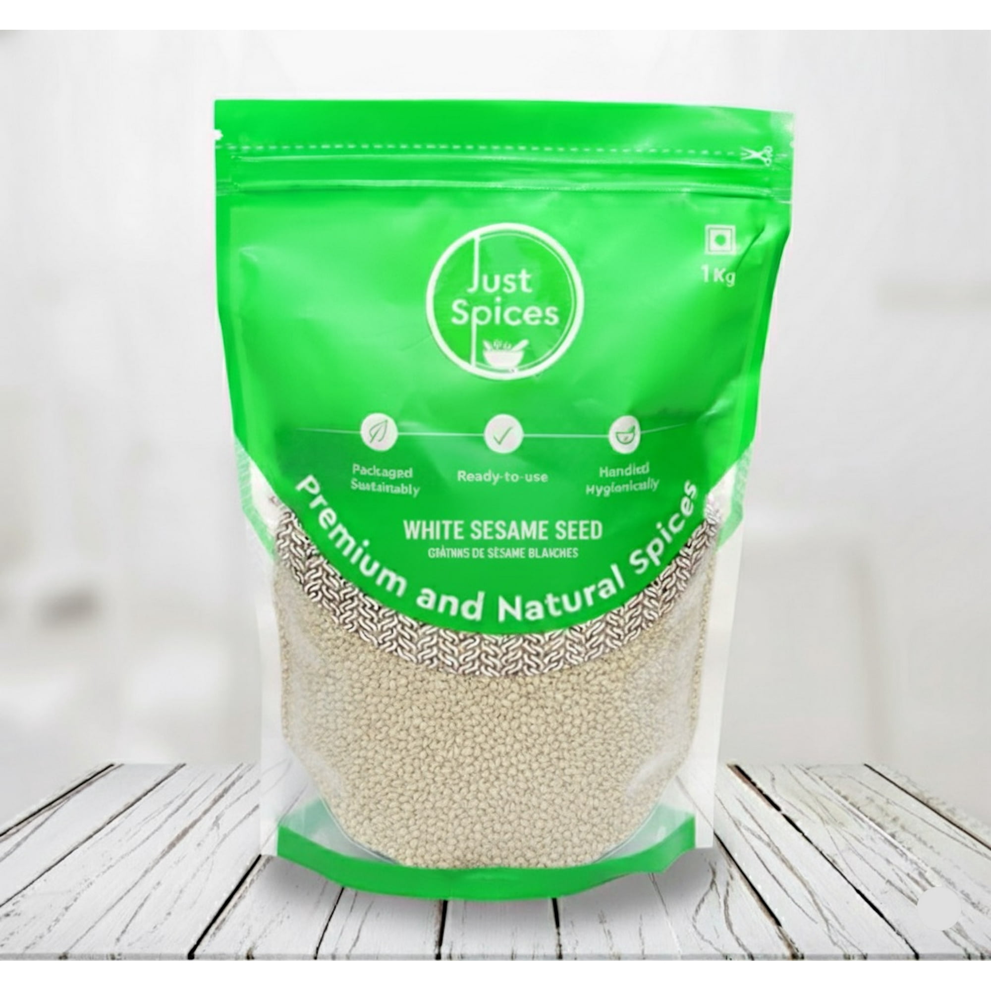 Click here for Just Spices Whole Sesame Seed Hulled White (Til)... prices