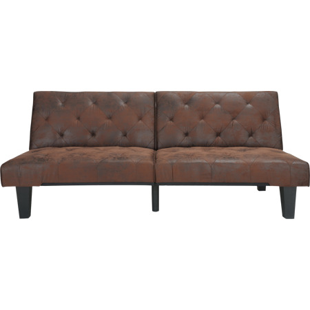 DHP Venti Vintage Futon, Brown - Walmart.com