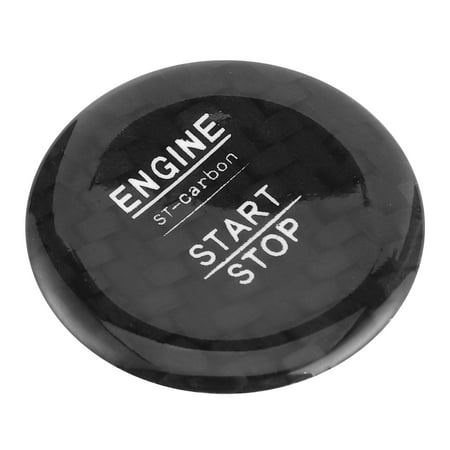 Start Button Cover,Carbon Fiber Keyless Engine Switch Engine Button ...
