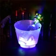 SDFGTstore LED Lighted Shatters proof Ice Buckets For Champagnes And ...