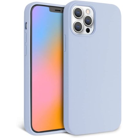 FELONY CASE – Light Blue iPhone 12 Pro Max Case – Liquid Silicone Phone ...