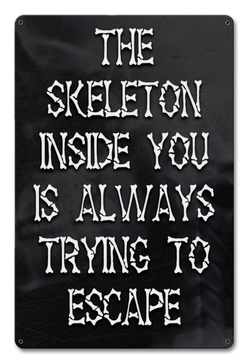 PTSB369 - SKELETON ESCAPE “Made in the USA with heavy gauge steel ...
