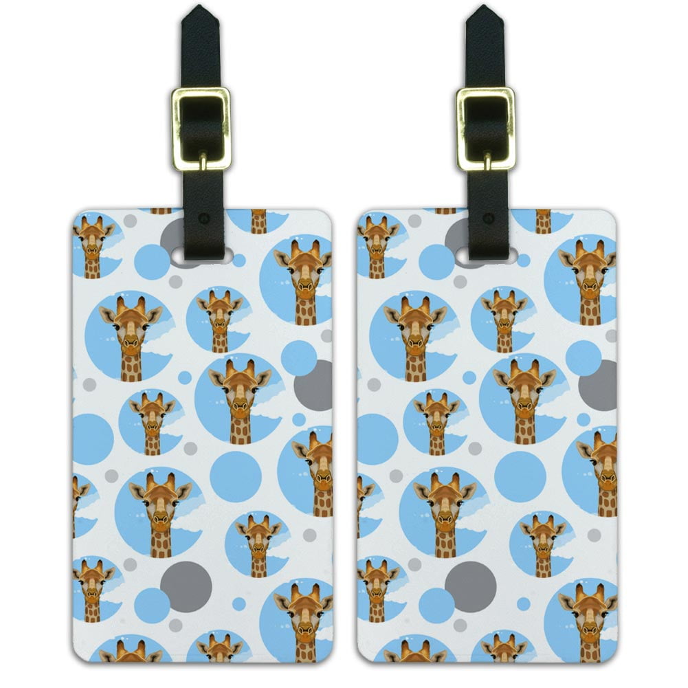 Graphics and More Giraffe Zoo Animal Safari Luggage Suitcase Carry-On ...